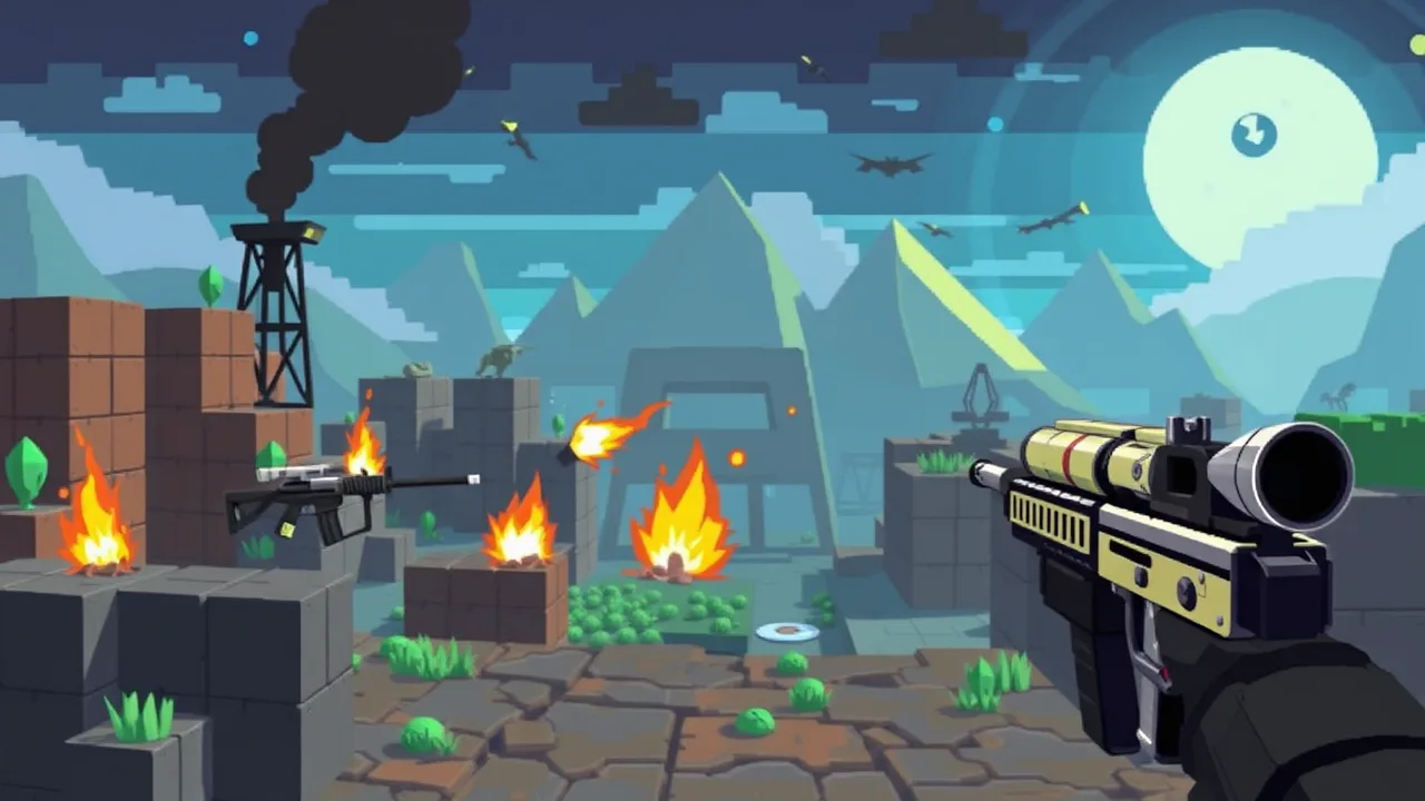 Crazy Pixel Apocalypse Unblocked Free To Play - Play the Best Crazy ...